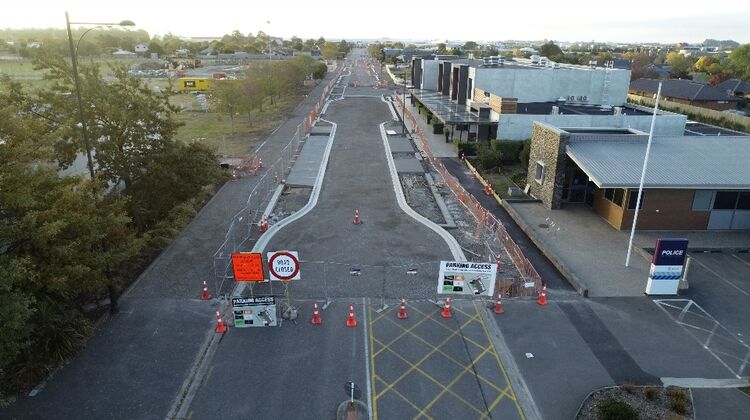 Rolleston Town Centre Upgrade - Isaac Construction