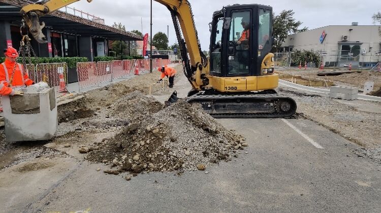 Rolleston Town Centre Upgrade - Isaac Construction