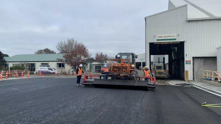 Ravensdown Resurfacing Project - Isaac Construction
