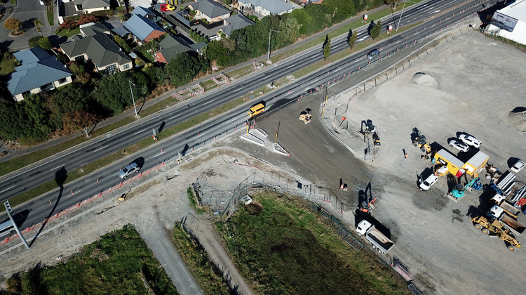 215 Marshlands Road Intersection - Isaac Construction
